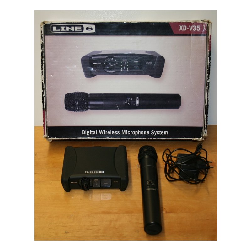 Line 6 XD-V35 Digital Wireless Mikrofone System in OVP gebraucht
